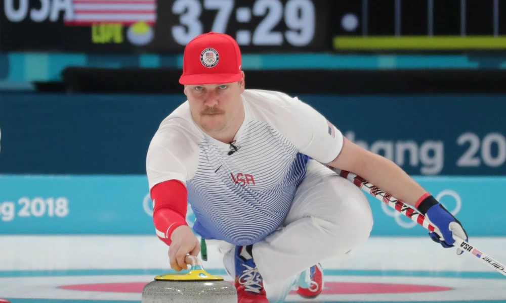 Le sliding au curling